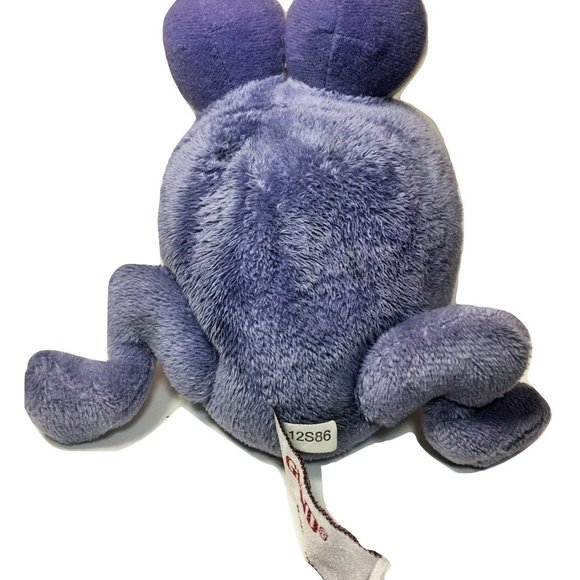 Gund | Toys | Rare Htf Gund Purple Frog Plush Beanie 5in | Poshmark